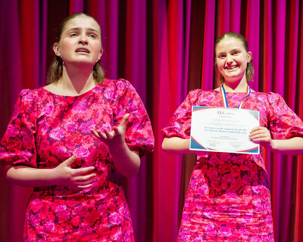 Lily wows judges to take top spot at ISA Musical Theatre Competition ...